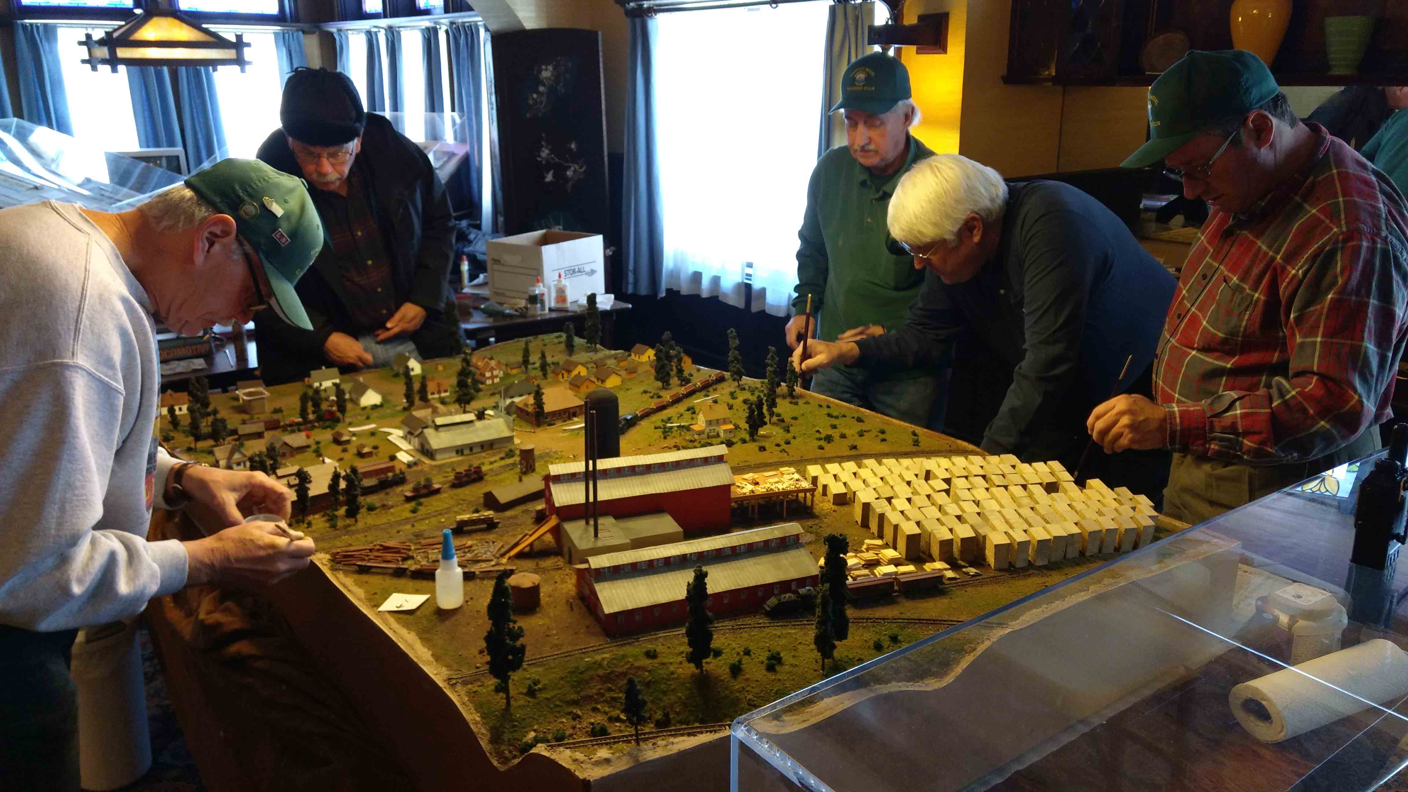 Updating Riordan Mansion Display | Flagstaff Model Railroad Club